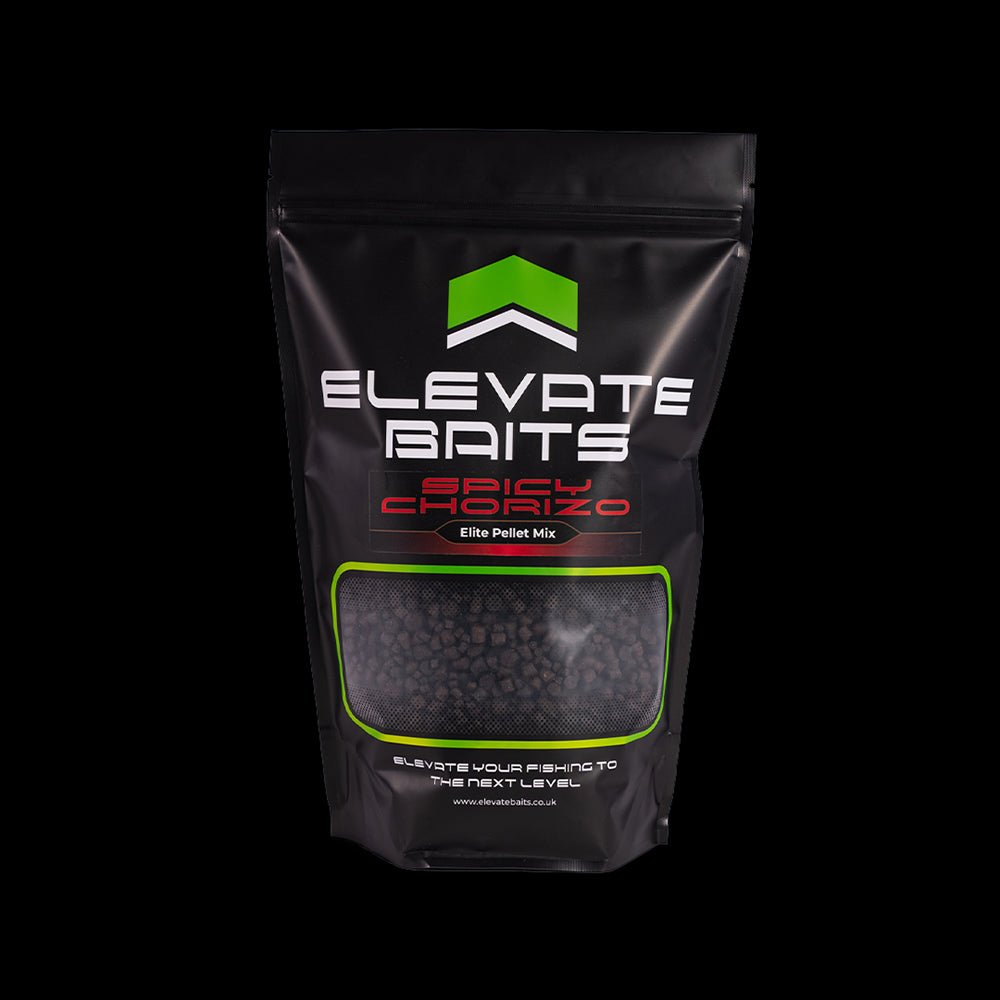 Elevate Baits Spicy Chorizo Pellets Mix – Carpy Trader